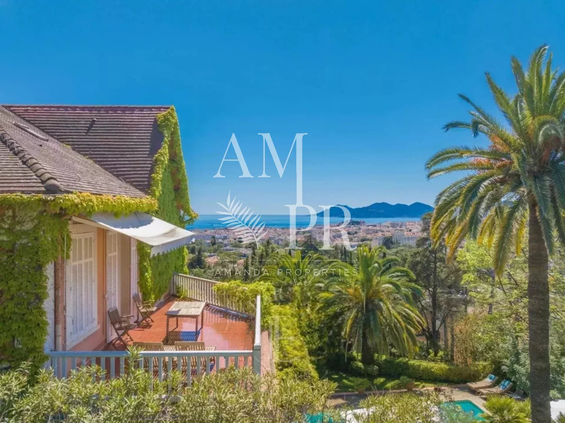 Cannes – Iconic Belle Époque Villa with Breathtaking Panoramic Sea ...